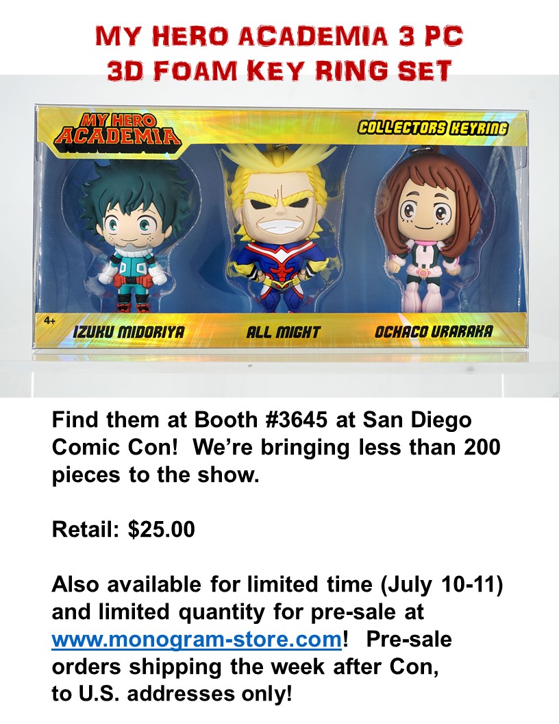 Monogram International San Diego Comic-Con 2018 Exclusives [UPDATE July ...
